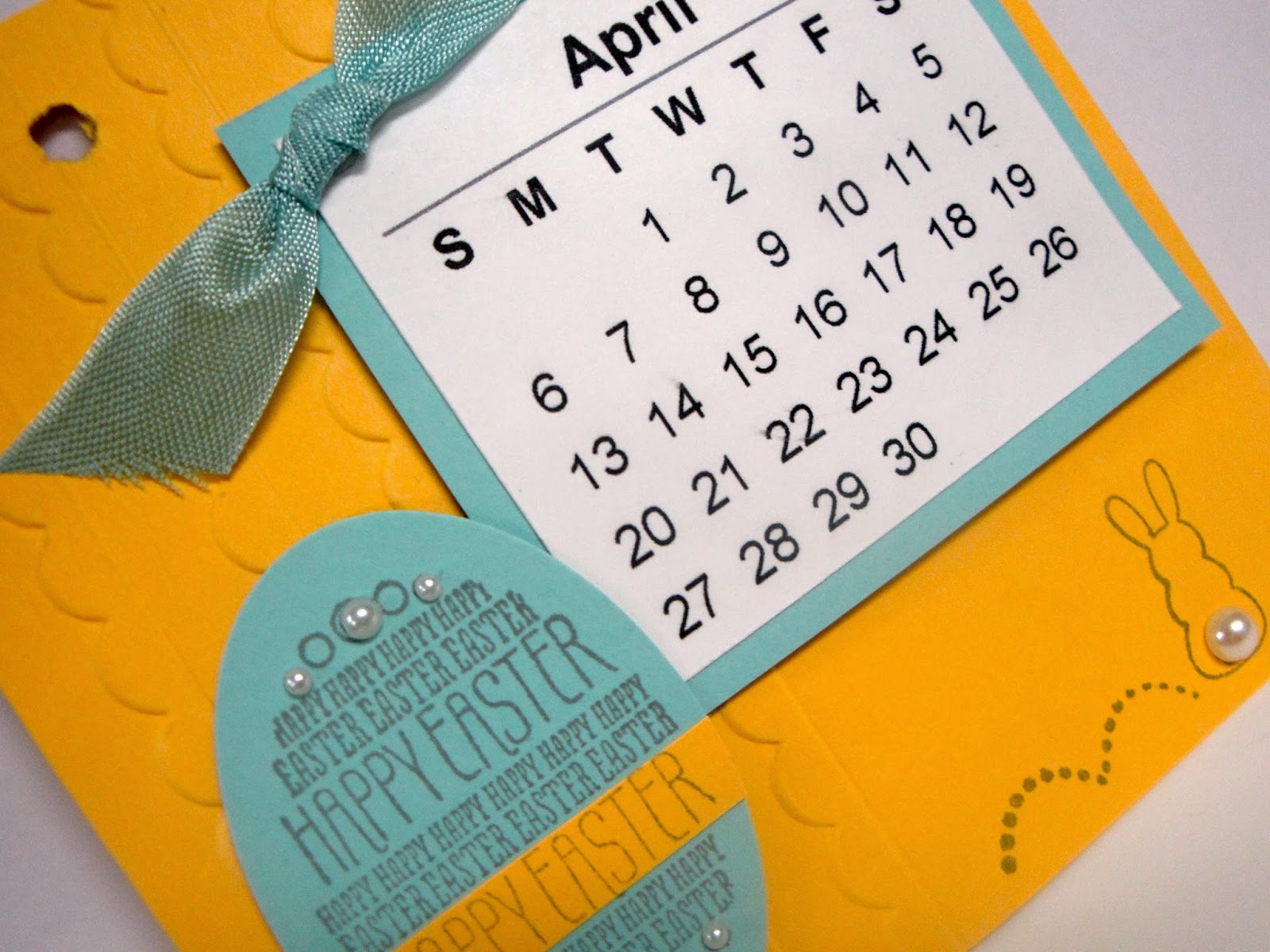 Stamp with Susie: My April Calendar......a peek at a new Easter stamp set!!