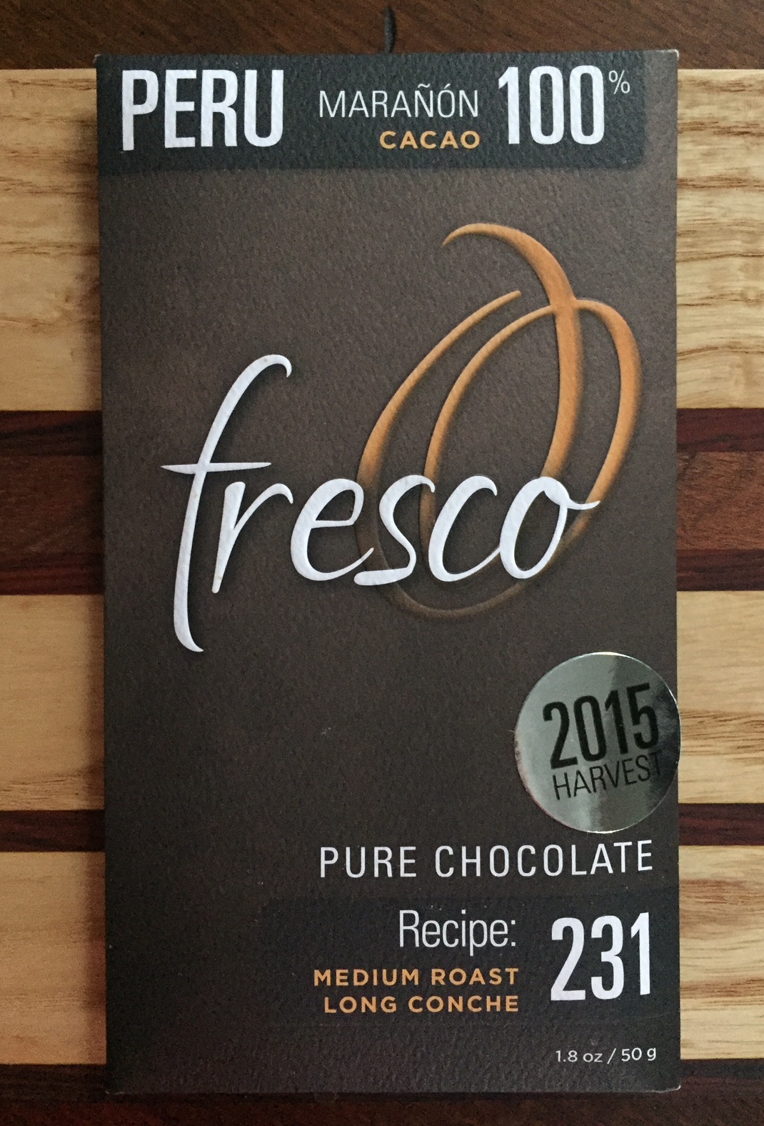 The Ultimate Chocolate Blog: Fresco 100% Dark Chocolate Line-Up: An Eye ...