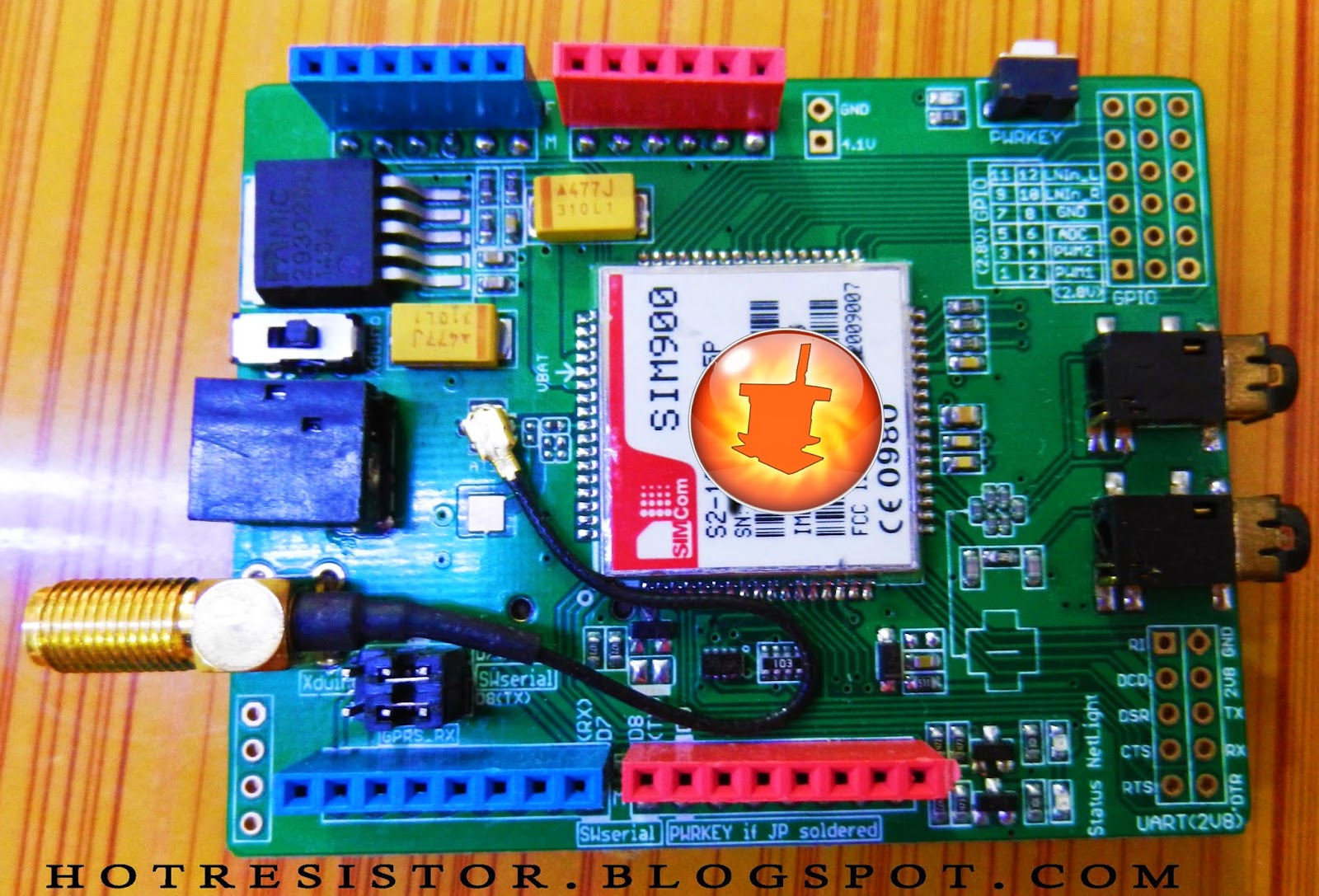 Interfacing Simcom Sim900 With Arduino Mega 2560 Breif And Exact