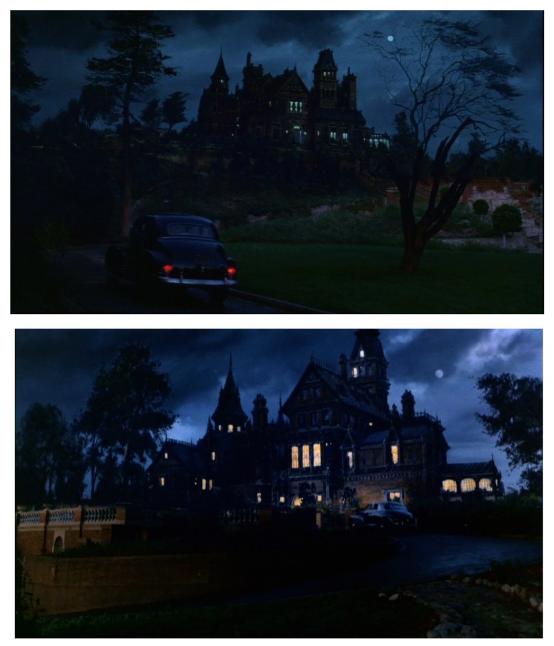 Matte Shot - a tribute to Golden Era special fx: Creepy Castles ...