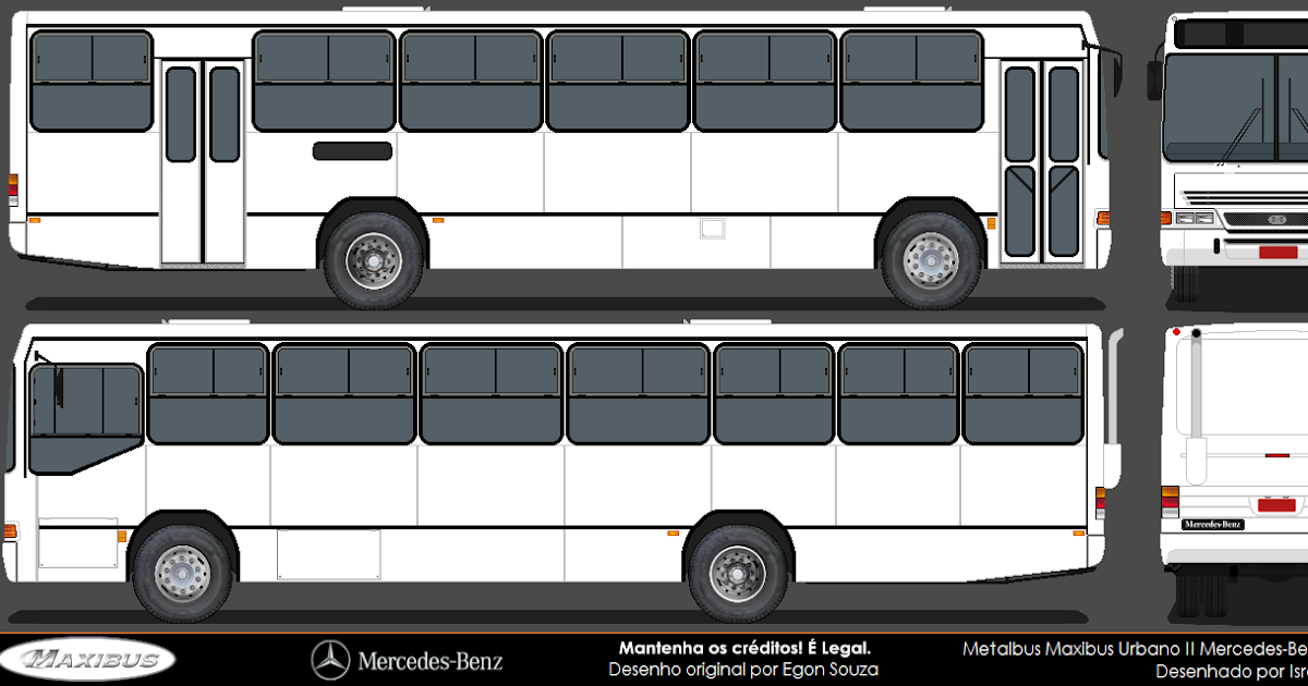 Central Bus: Maxibus Urbano II MB OF-1318