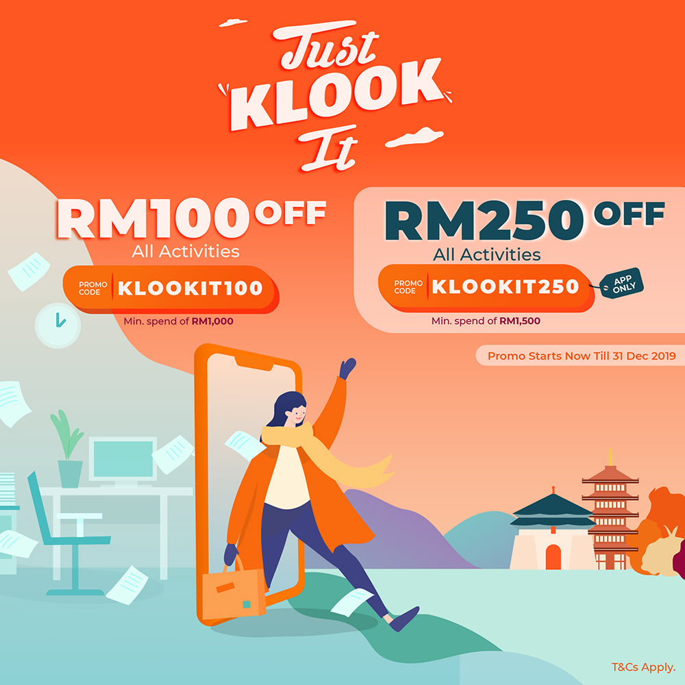 Klook Travel (MY): MY YES 2019 - Refer AD