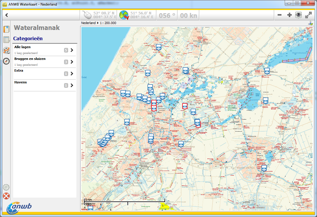Promanent Weblog: Nieuwe functies in de ANWB Waterkaart Software