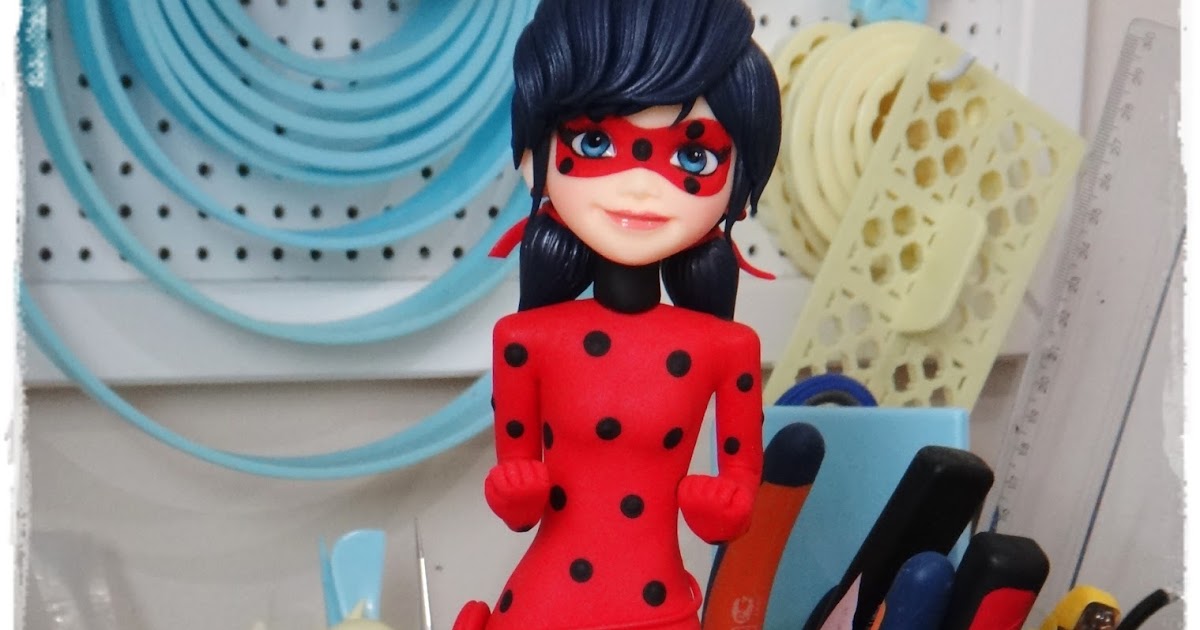 Ateliê Cris Ubara - Biscuit para festas: Ladybug exclusiva - PRONTA ENTREGA