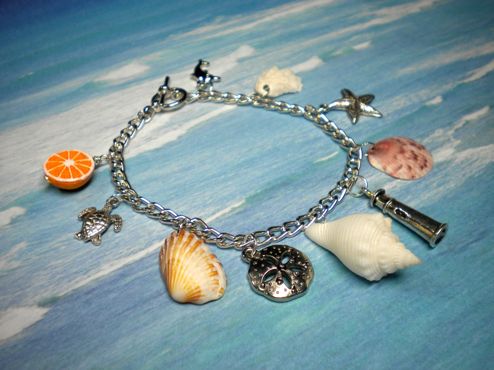 Del's Shells: Florida Seashell Charm Bracelets