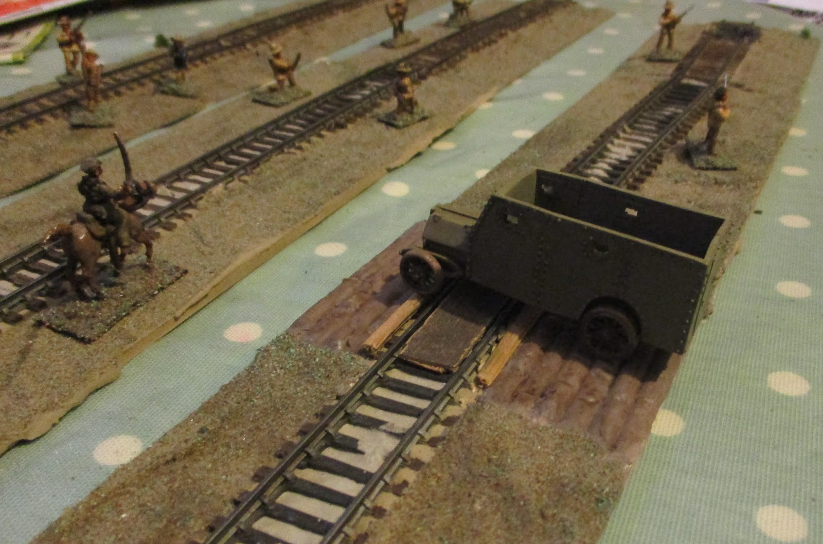 Baber on wargames: Railway embankment and track