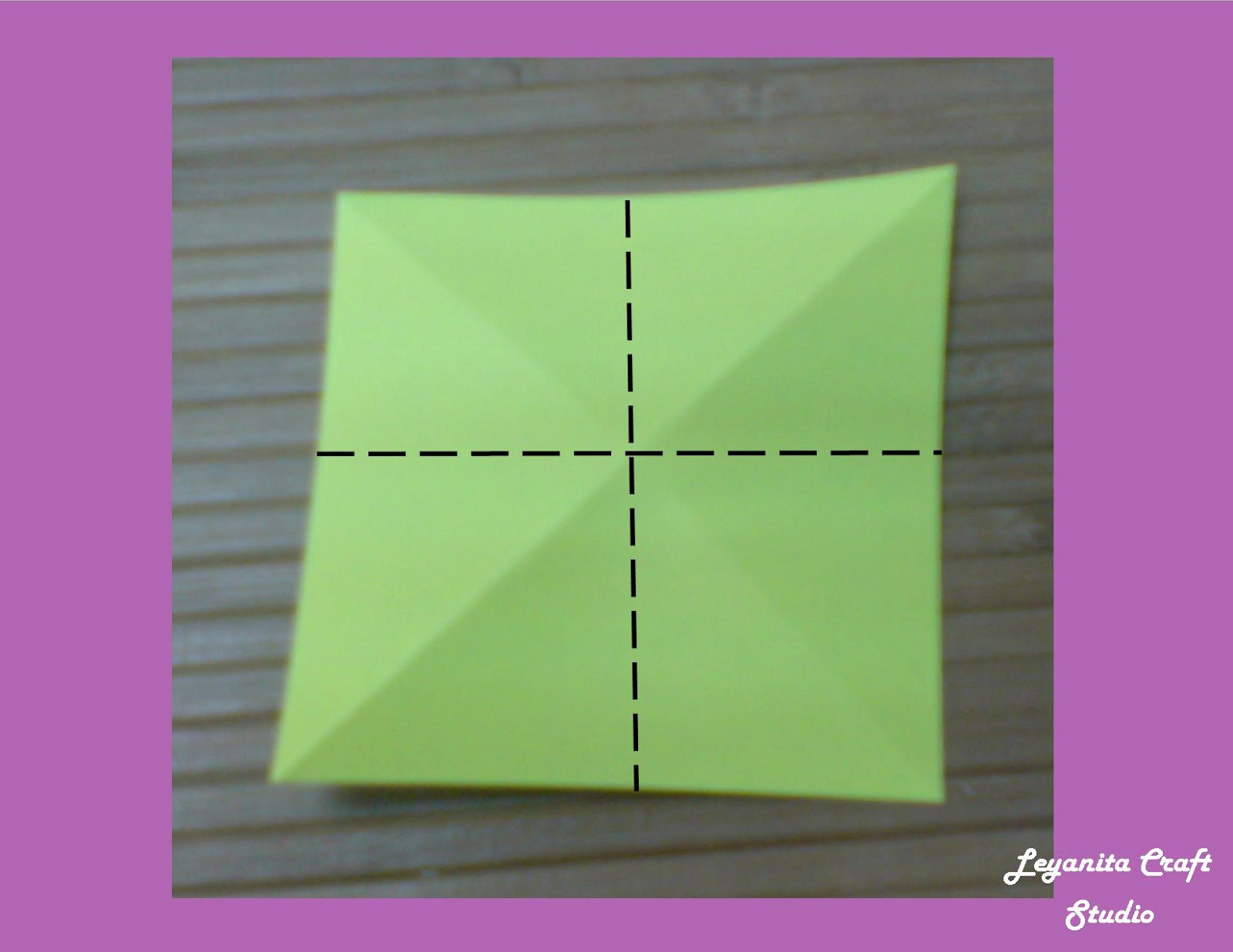 Tutorial: Origami Bunga Tulip | Leyanita Craft Studio