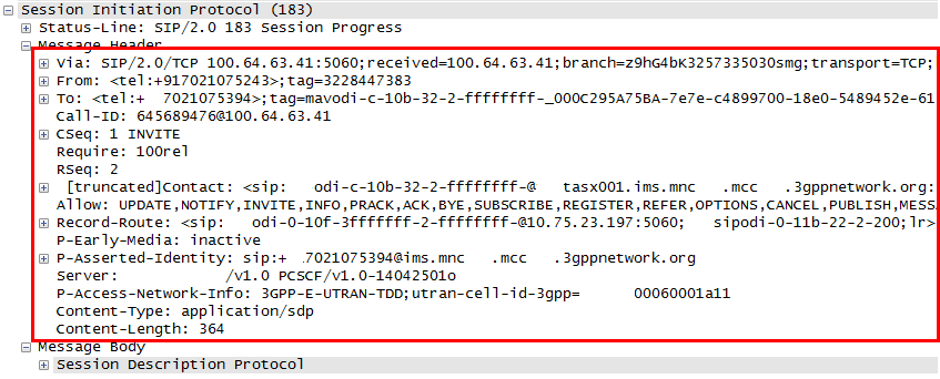 Red Mouse: E2E VoLTE call setup(3/4) - Voice call setup