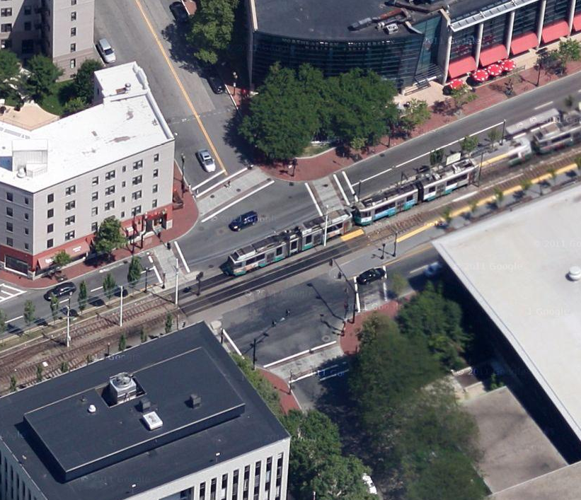 Calm Streets Boston: Intersection of Huntington Avenue @ Forsyth Street