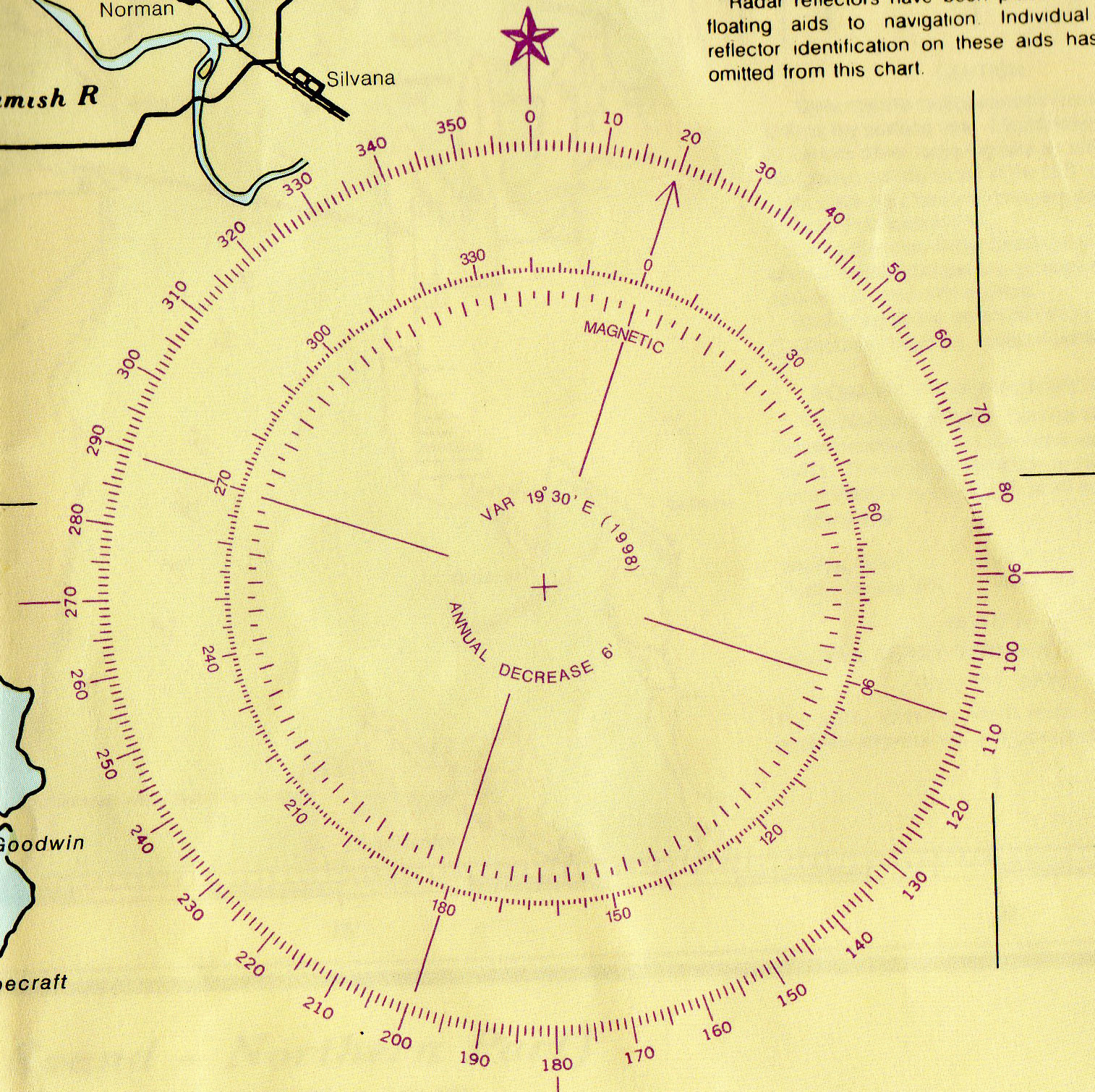 Barnacle Bill Holcomb's Sailing: Using Your Chart's Compass Rose