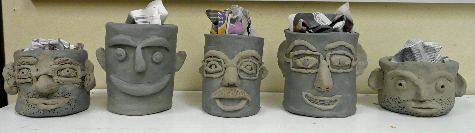 that artist woman: Father's Day Clay Pots