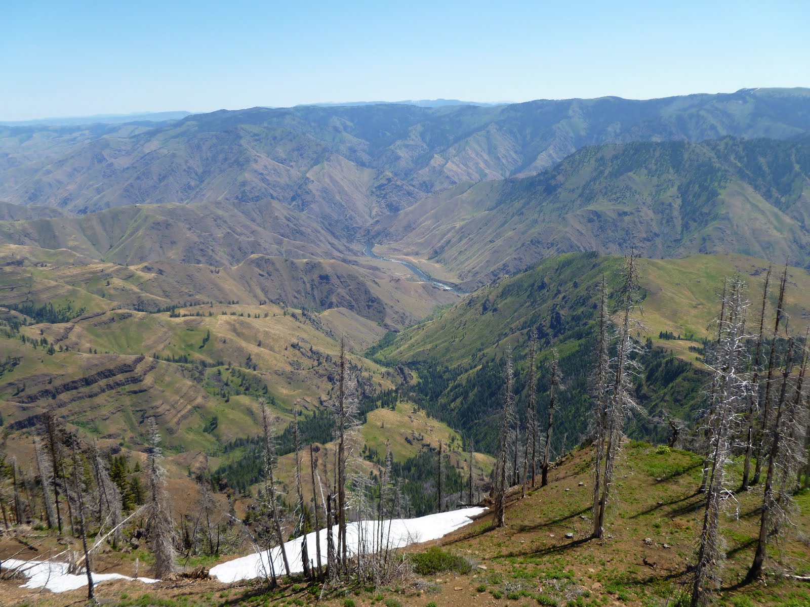 Oregon Hells Canyon National Recreation Area: July 9 - Hat Point Lookout