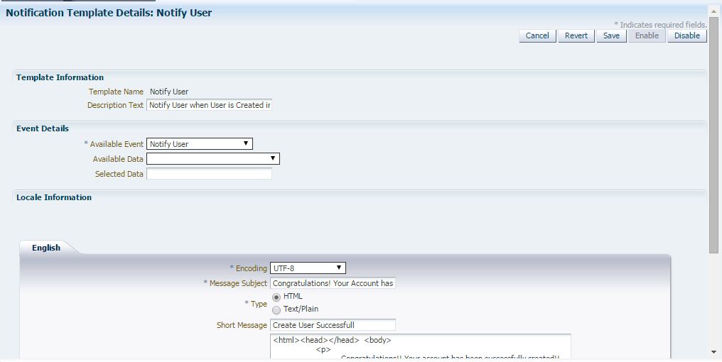 Oracle Identity Manager: Sending Notification with UserID to User on ...