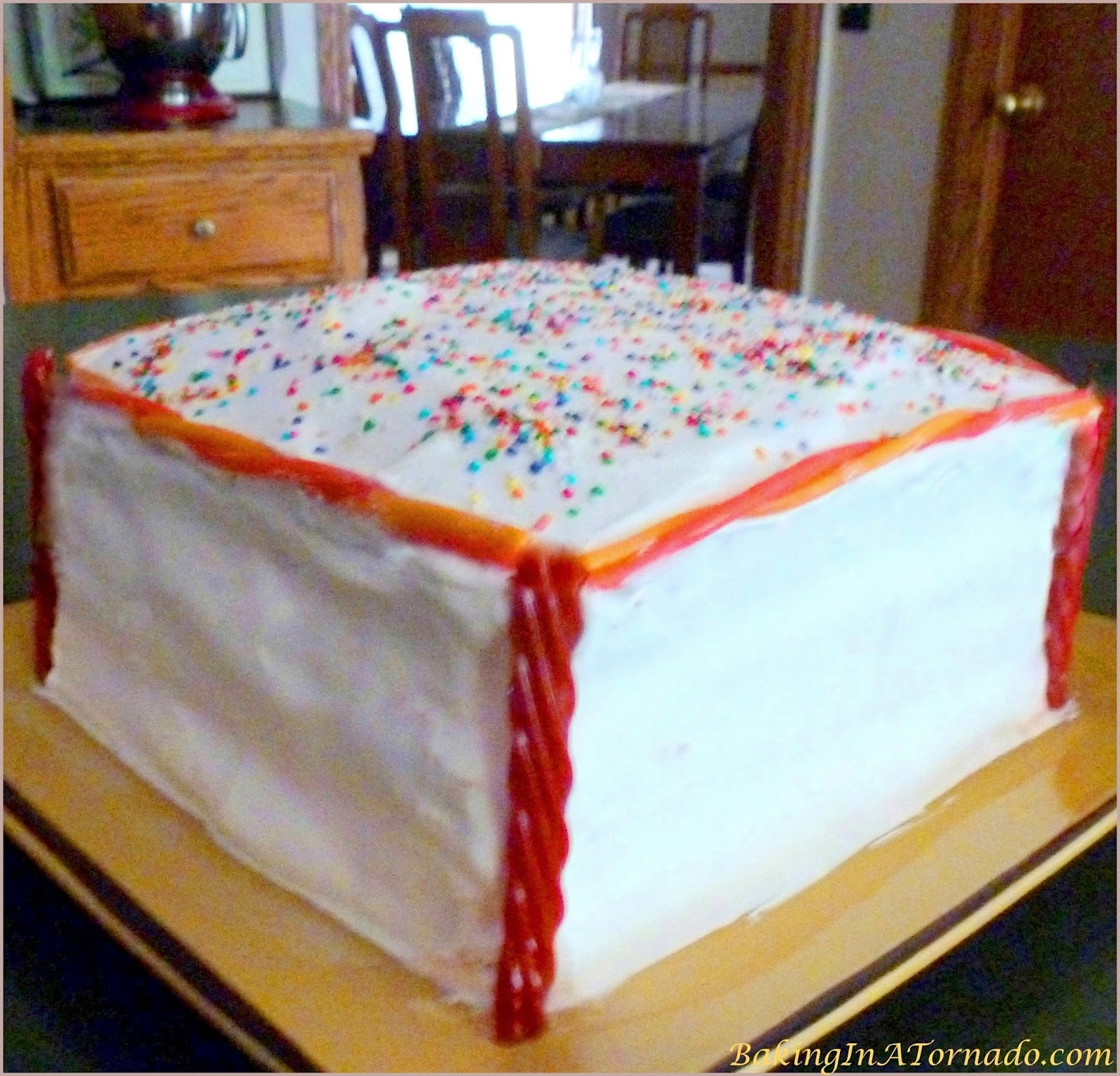 Baking in a Tornado: Lemon Raspberry Ice Cream Cake: Happiness Happens ...