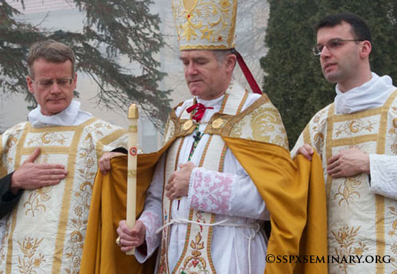 southern orders: SSPX BISHOP STRIKES A CONCILIATORY NOTE