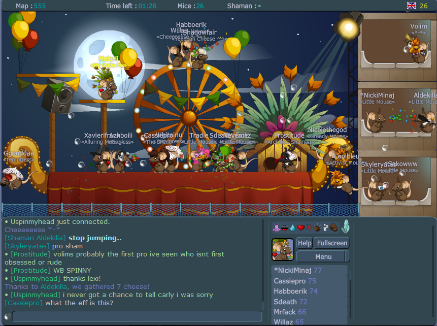 New Event: Carnival Map | Majestic Transformice News