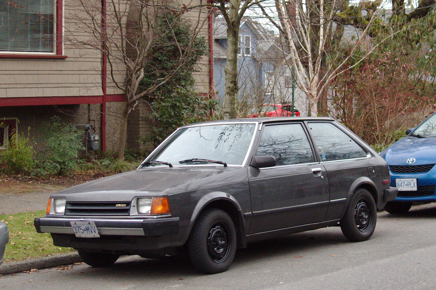 Old Parked Cars Vancouver: 1984 Mazda GLC