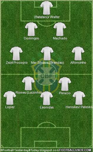 Football Yesterday & Today: Brazil national teams of all times + All ...