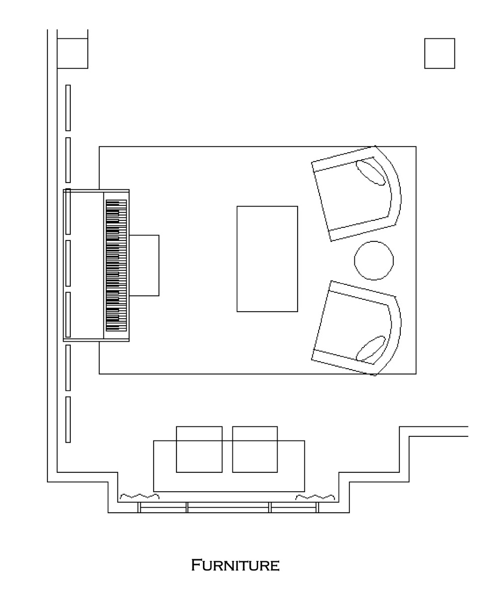 The Yellow Cape Cod: Danielle's Music Room