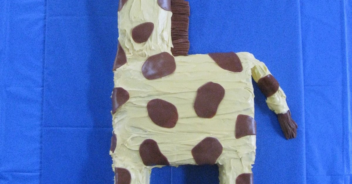 Cindy deRosier: My Creative Life: Giraffe Cake
