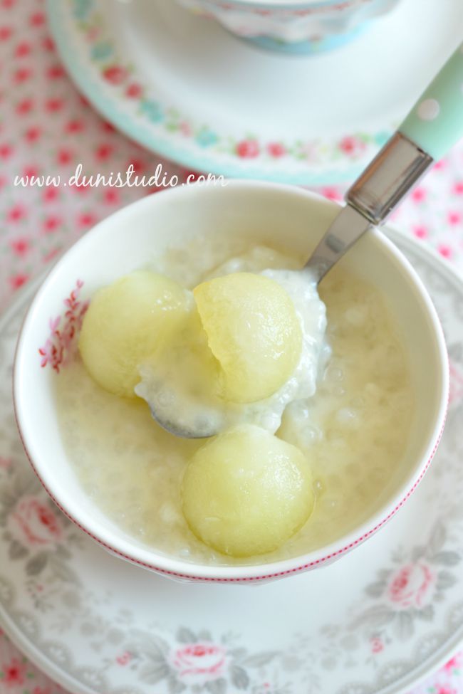 Duni's Studio: Honeydew Melon Sago
