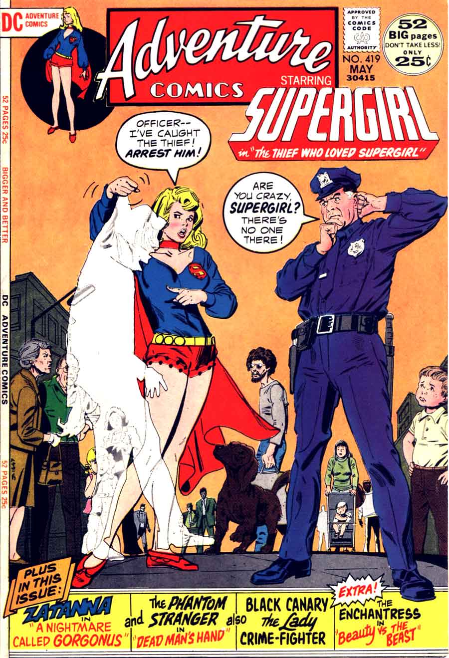 Adventure Comics #419 - Alex Toth art - Pencil Ink