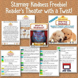 Starring Kindness - Reader's Theater with a Twist - Classroom Freebies
