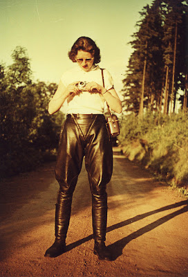 Speedboys: Leather motorcycle Girl/ Anke-Eve Goldmann Part 2