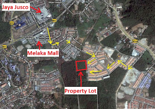 HOUSE IN MALAYSIA: Land : Taman Merbok Bukit Baru Melaka