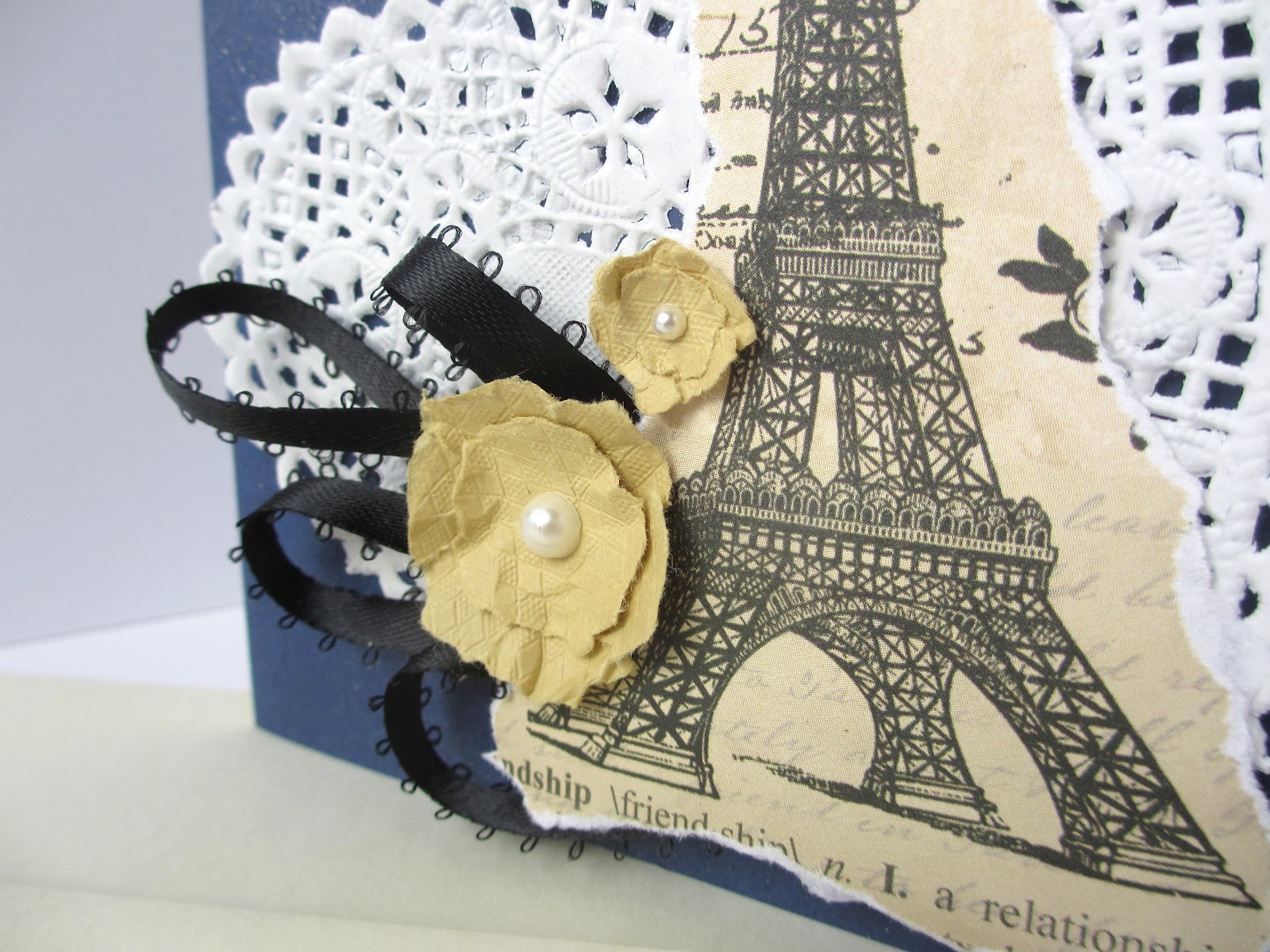 Crafts After College: Paris Card