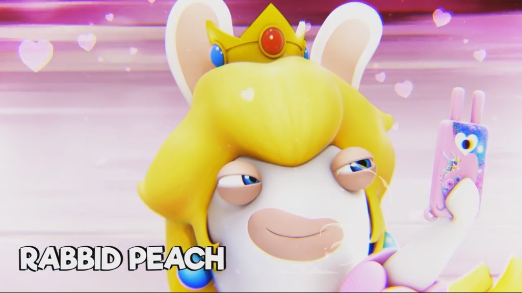 Rabbid Peach mostra seus eficientes poderes de cura e proteção em ...