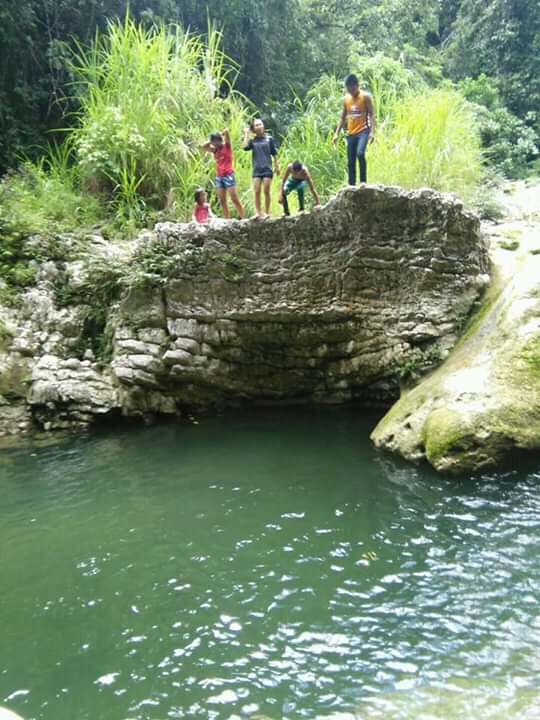 The beautiful scenery of purag falls