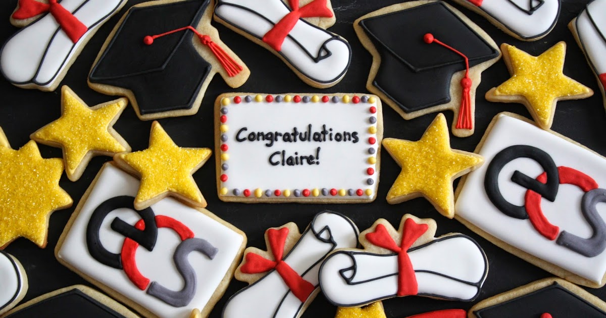The Royal Icing Queen: Graduation Cookies
