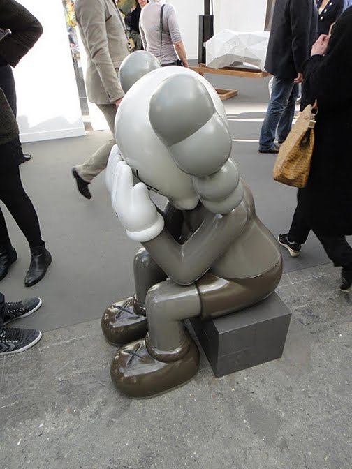 Onomatopoeia: Kaws - 4ft Seated Companion