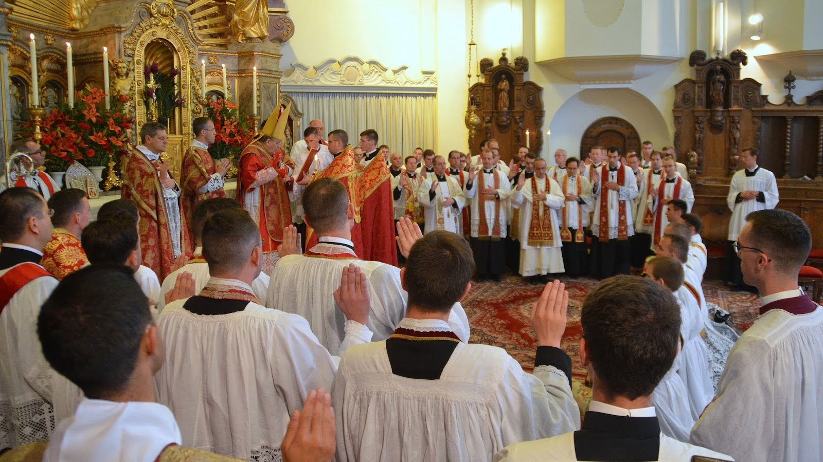 New Liturgical Movement: FSSP Ordinations in Germany with Cardinal Burke
