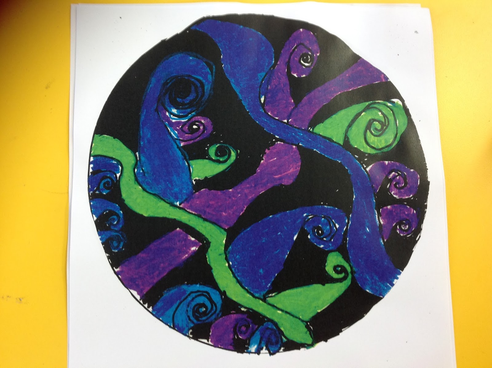 Room 3 Year 3 2017 : Raewyn Harris Art lesson