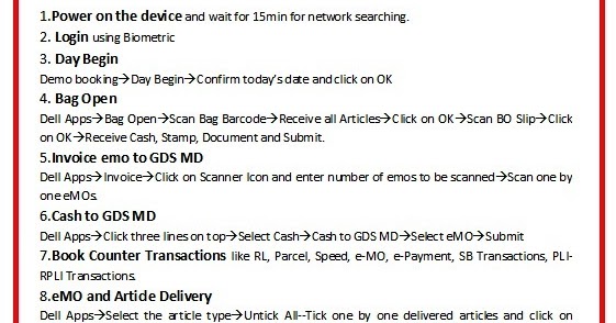 RICT : Day to Day Operations Flow Chart | DOP Core Solutions
