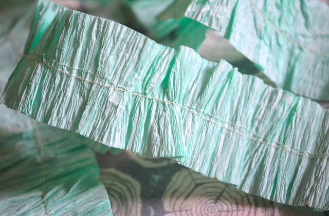 The Professor's Blog: DIY Dyed Crepe Paper Ribbon Tutorial