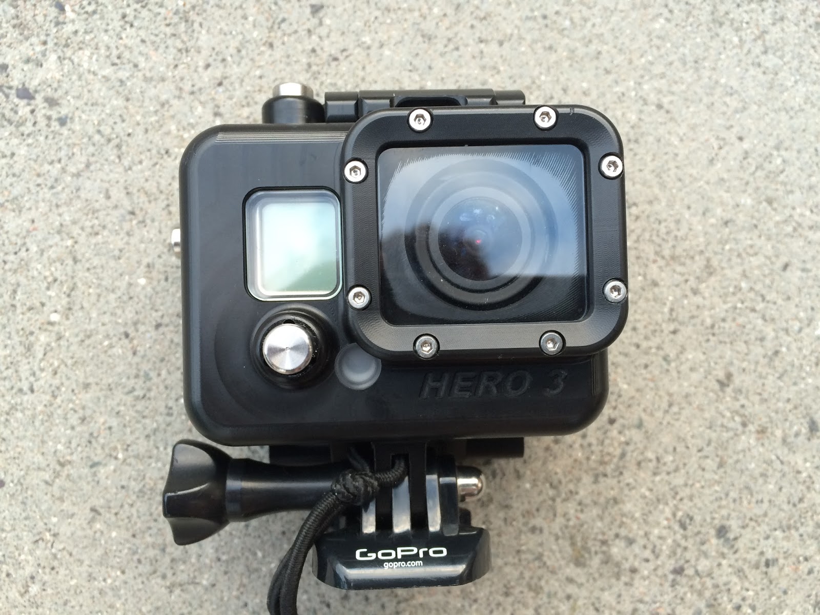 rectotec: IQ SUB GOPRO HOUSING