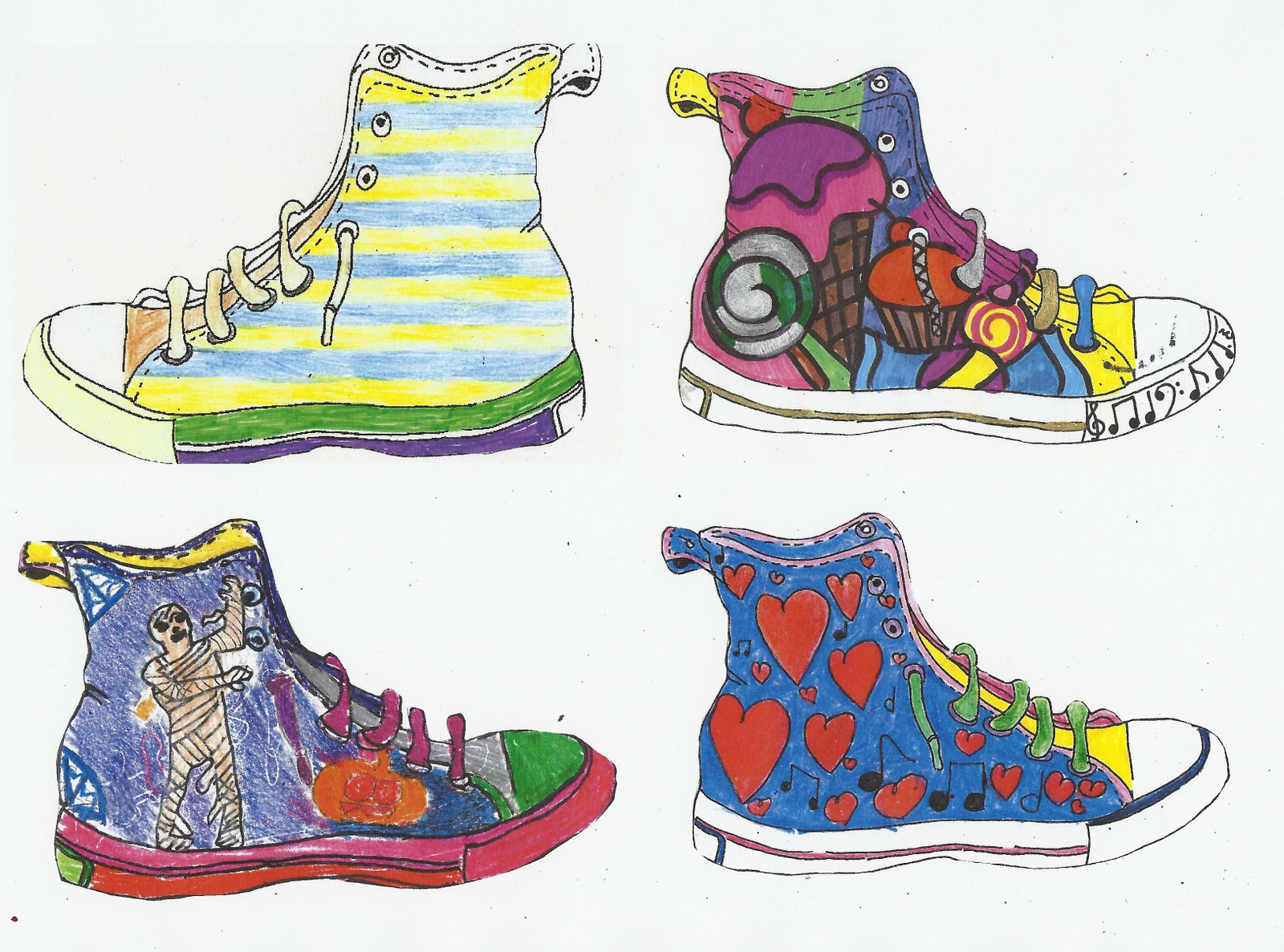 Good Morning Class!: # Pupils Shoe Design