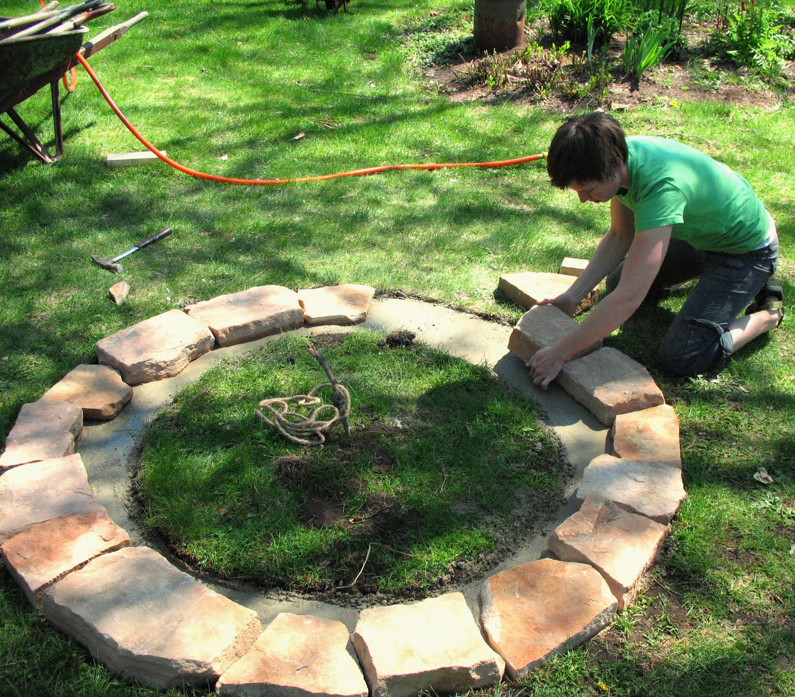 operation paper cut: DIY Fire Pit