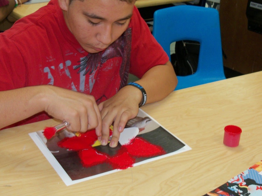 My High School Art Room: A Printmaking Photo Explosion
