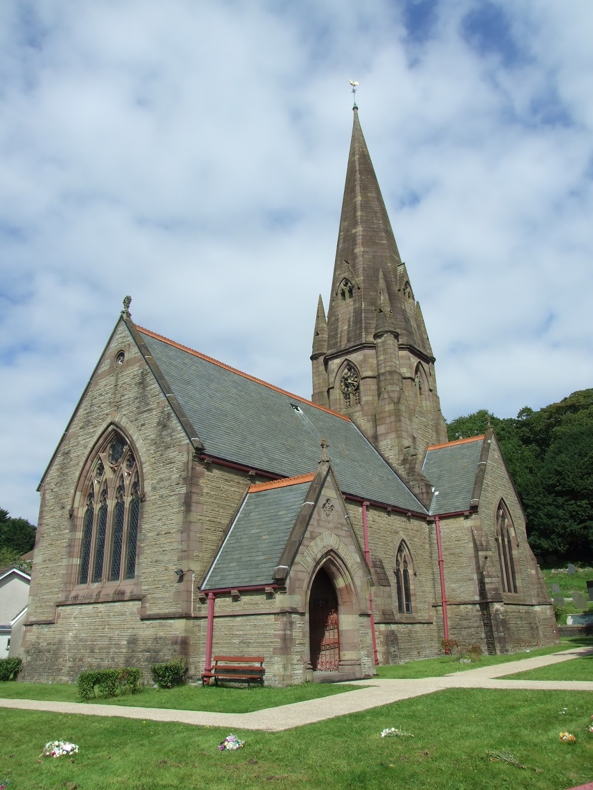 Victorian Churches: 138 - John Prichard: St Catherine, Baglan, West ...