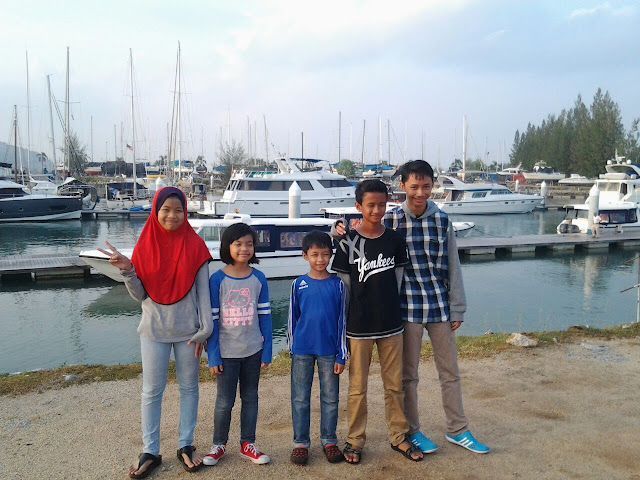 Pergi Pulau Pangkor dari Jeti Marina Island