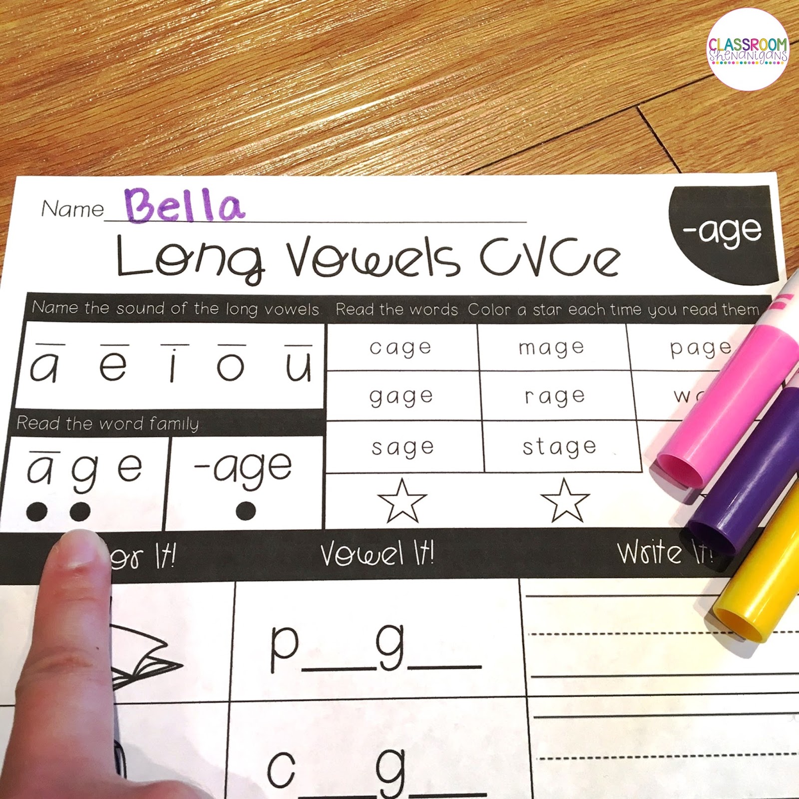 FREE CVCe Phonics Worksheets! | Classroom Shenanigans FREE CVCe Phonics Worksheets! | Classroom Shenanigans