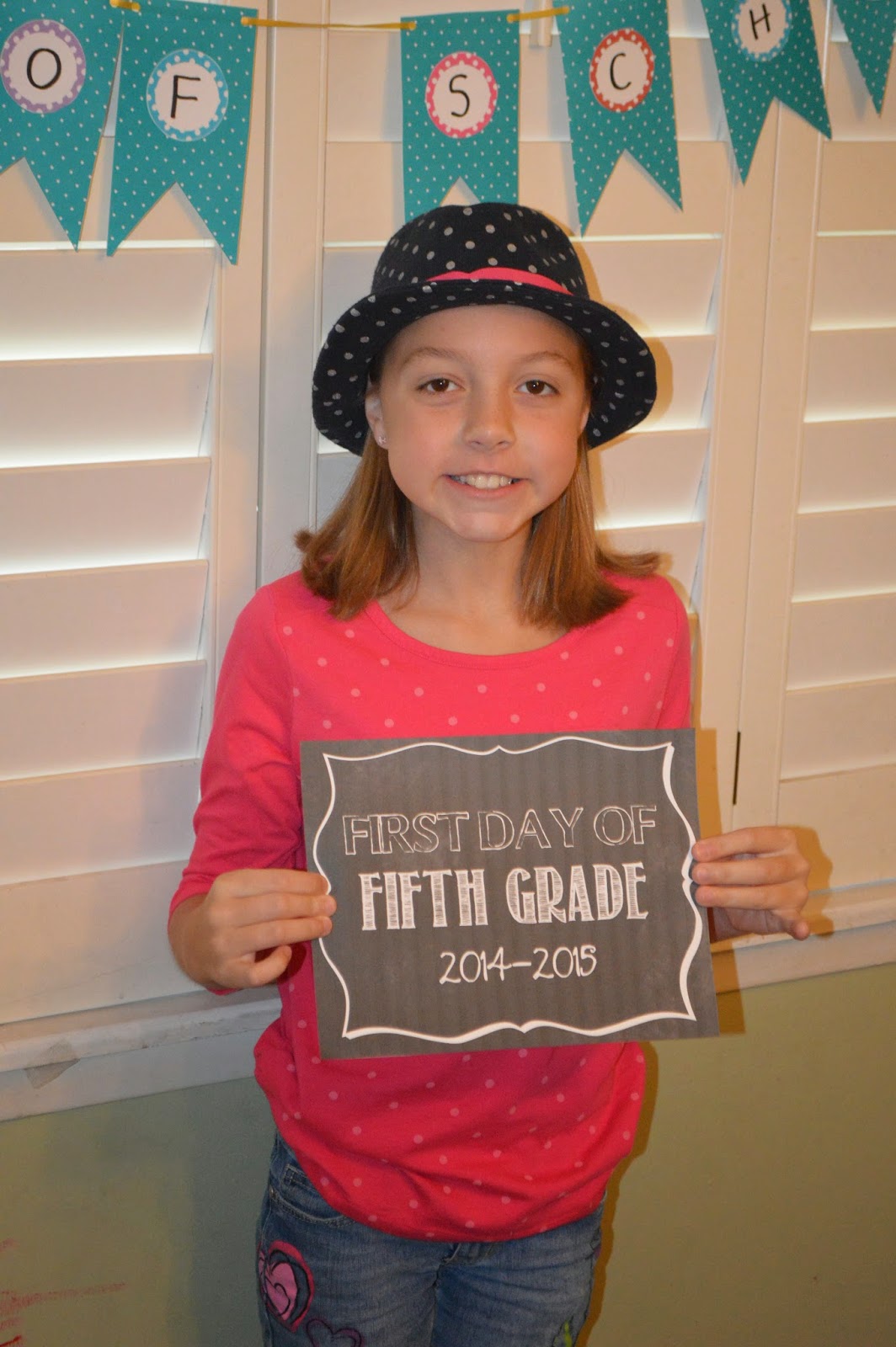 Sanctified by Sons and One Daughter: First Day of 5th Grade