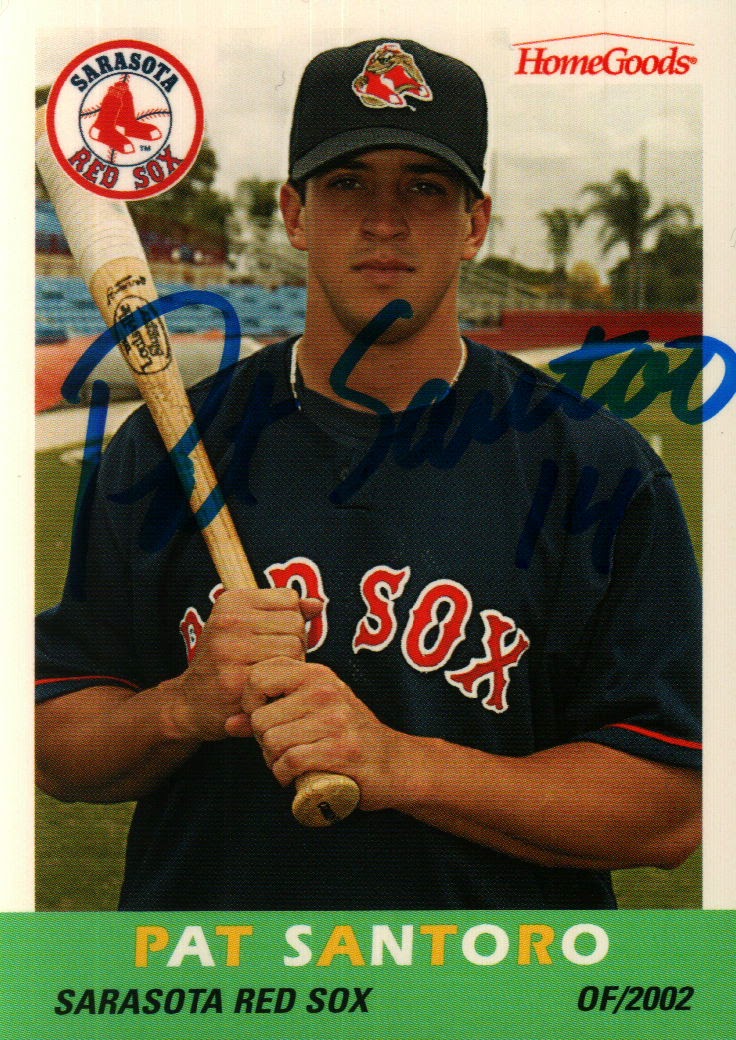 Jackson's Autographs: IP Pat Santoro Autograph recap---he came to my house to sign my cards ...