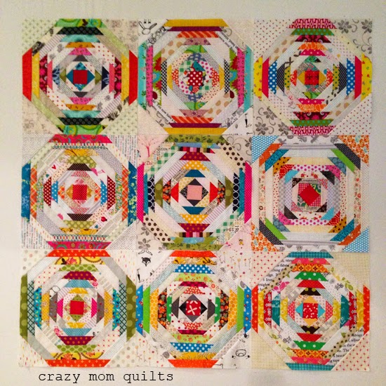 how to make a pineapple block (without paper piecing!) | crazy mom ...