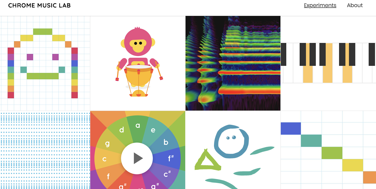 EngageLK: Chrome Music Lab