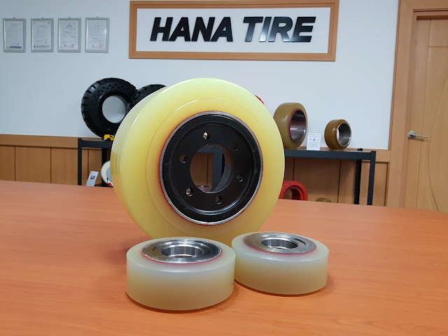 Forklift Urethane Tire Total Solution HANA TIRE: DOOSAN REACH TYPE ...